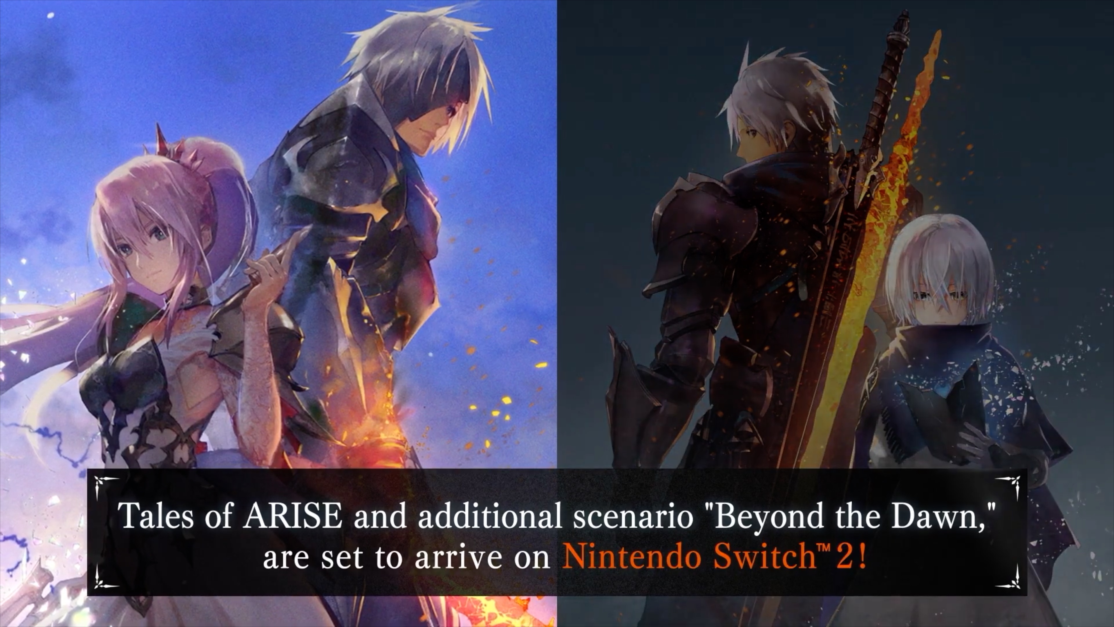 Tales of Arise Beyond the Dawn Edition official Nintendo Switch 2 ...