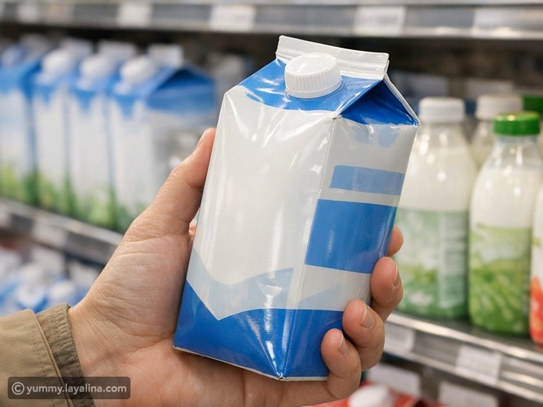 Before buying milk, check the carton for hidden warning sign