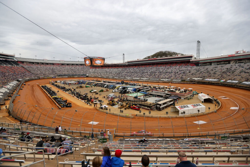 Local county race track takes heavy damages as tornado hits Illinois town