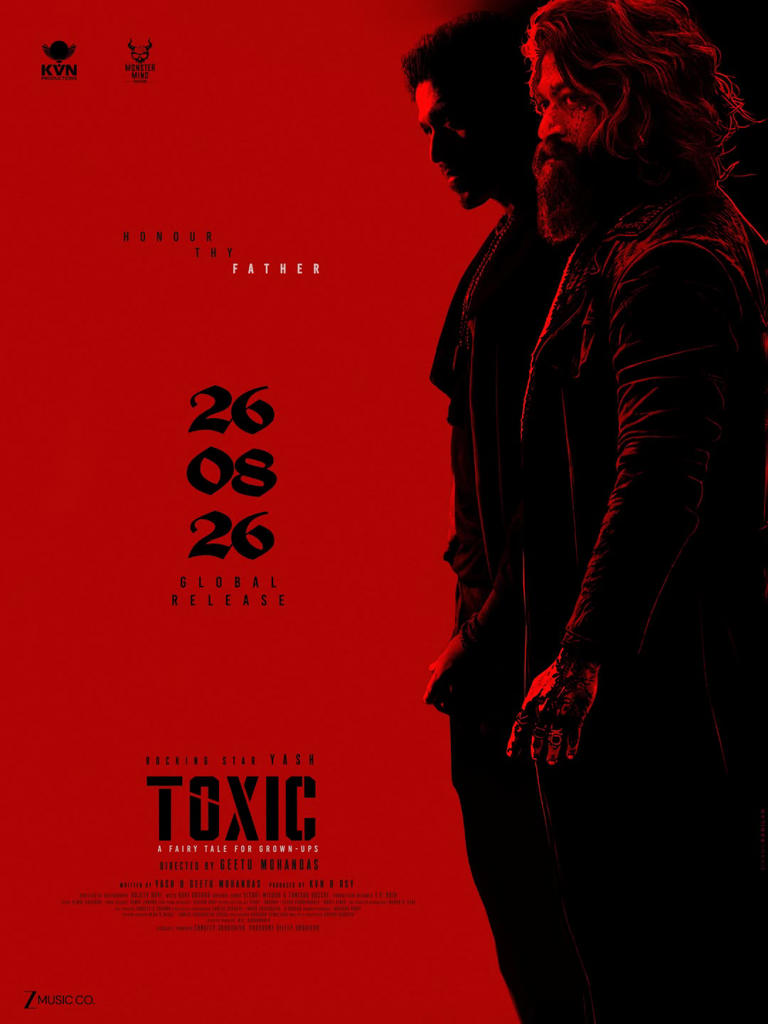 Yash announces Toxic release date with striking new poster, set for...