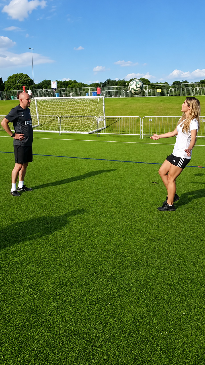 This unique soccer training trick improves ball control