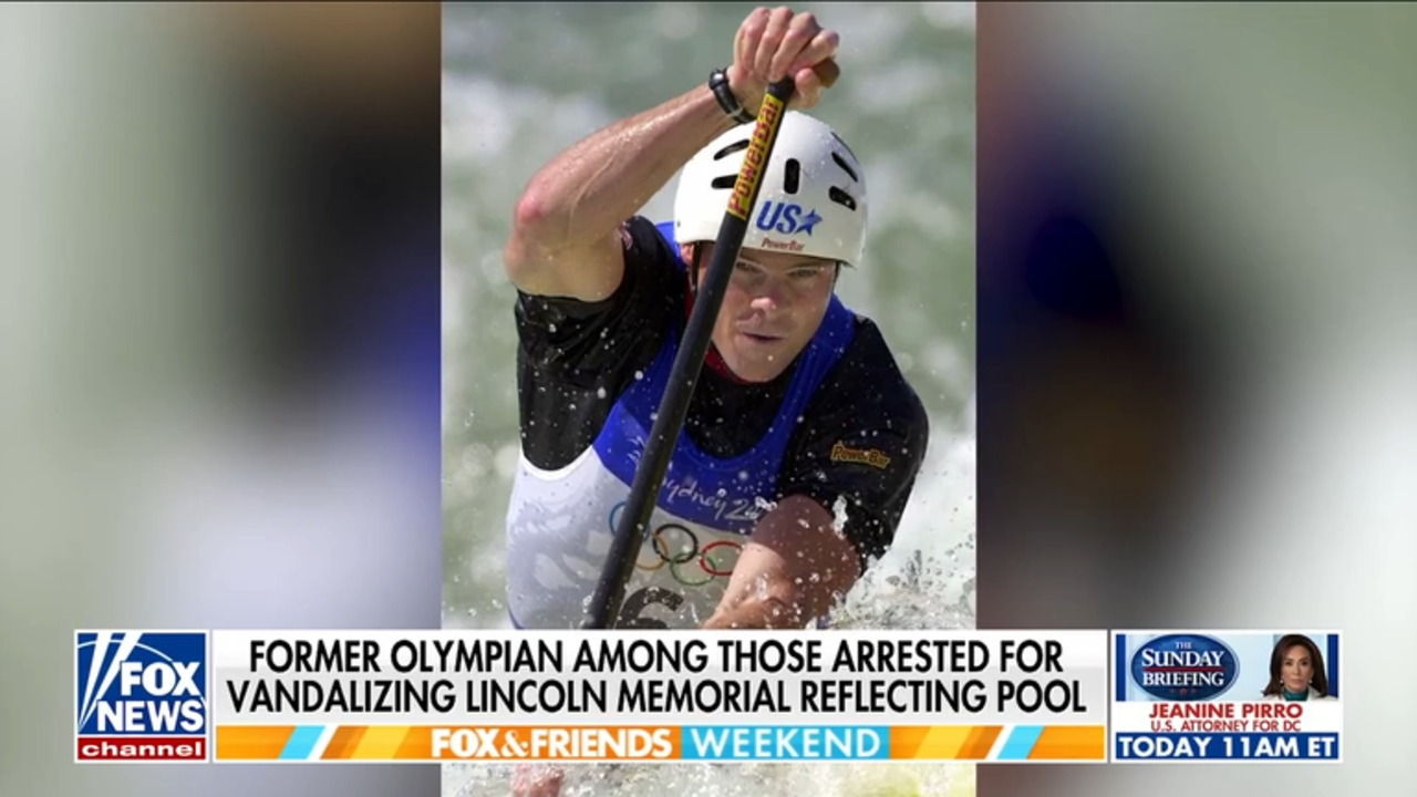Former Olympian arrested in connection with Lincoln Memorial Reflecting ...
