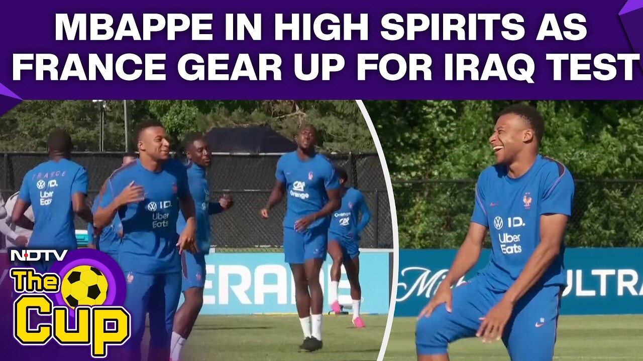 FIFA World Cup 2026 | Kylian Mbappe in high spirits as France gear up ...