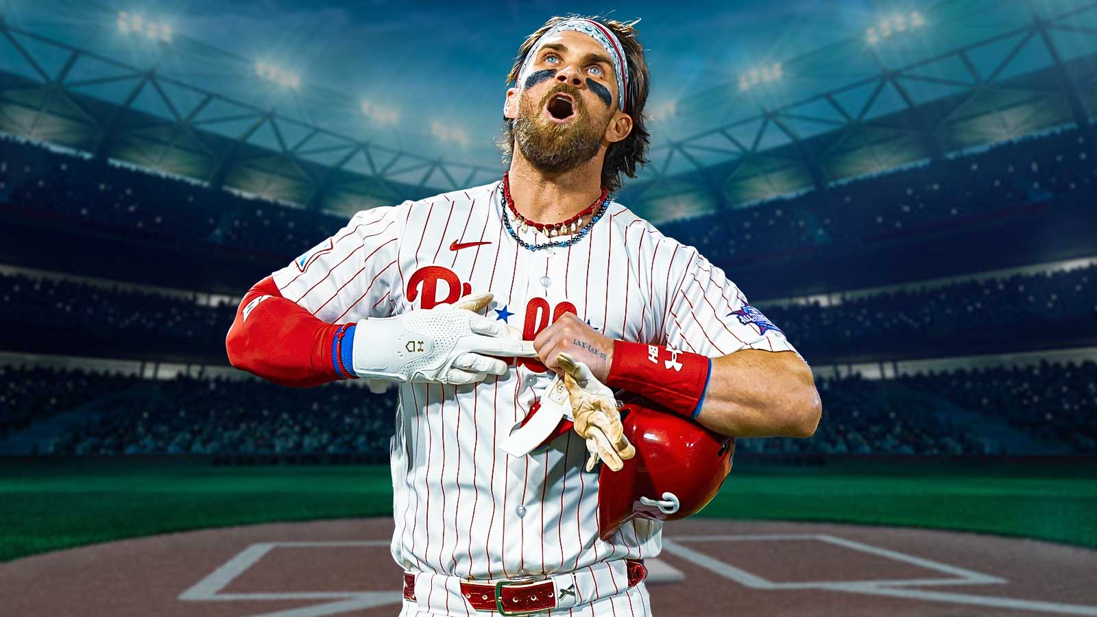 Bryce Harper becomes first Phillies player to hit for the cycle since 2024