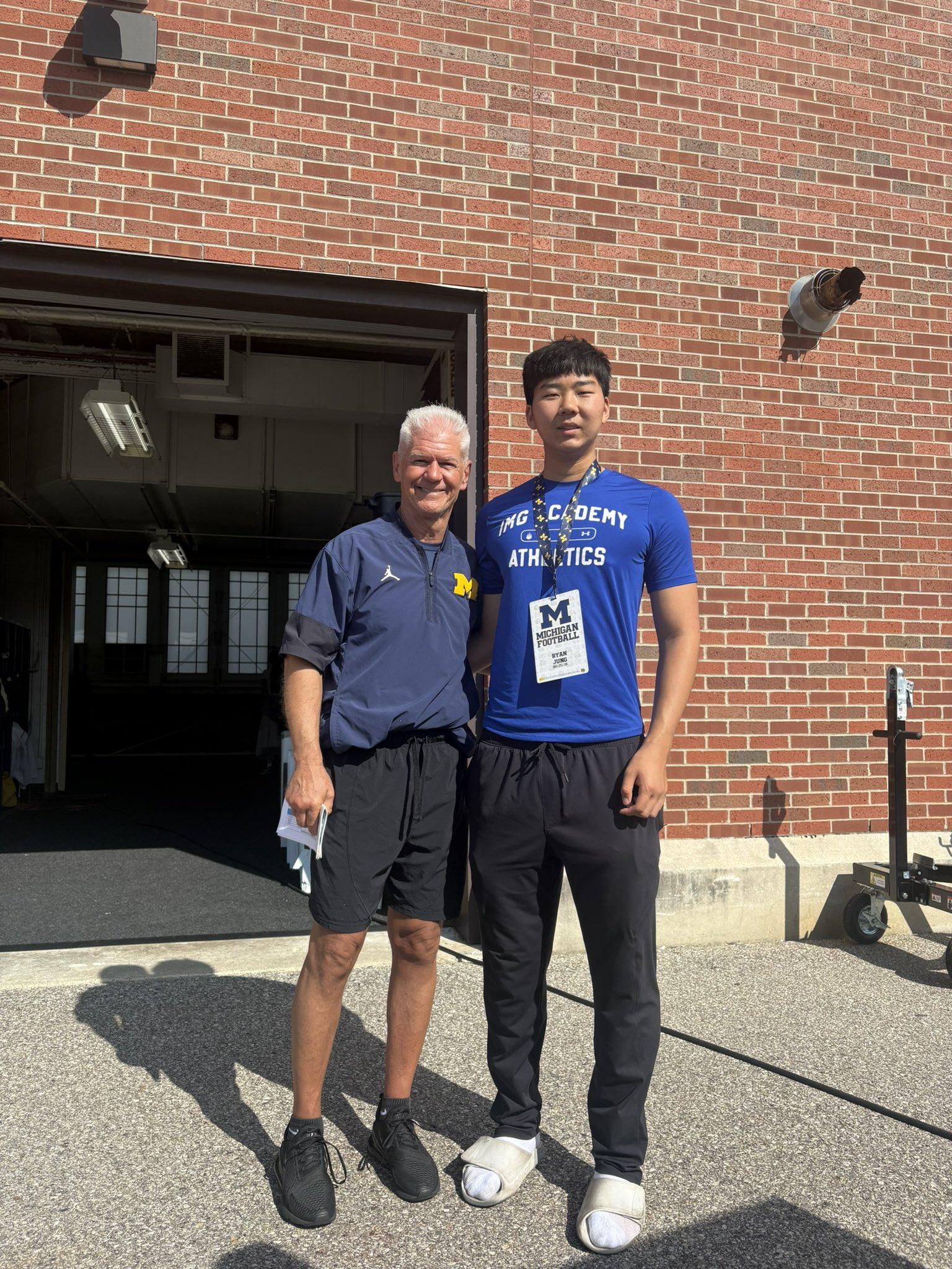 Michigan football lands its first commit of the 2028 recruiting class