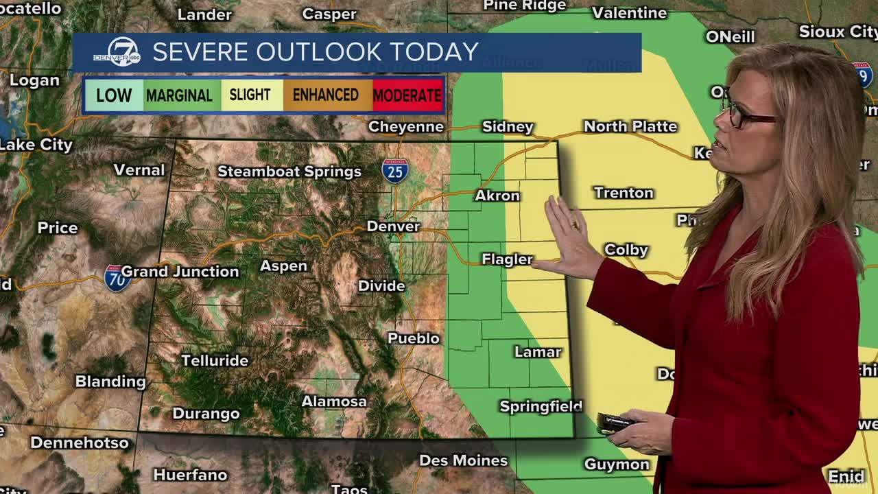 Strong storms and high fire danger for Sunday