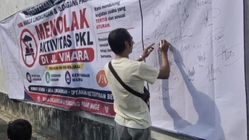 Warga Purwokerto Wetan tolak pedagang kembali ke Jalan Vihara, petisi ...