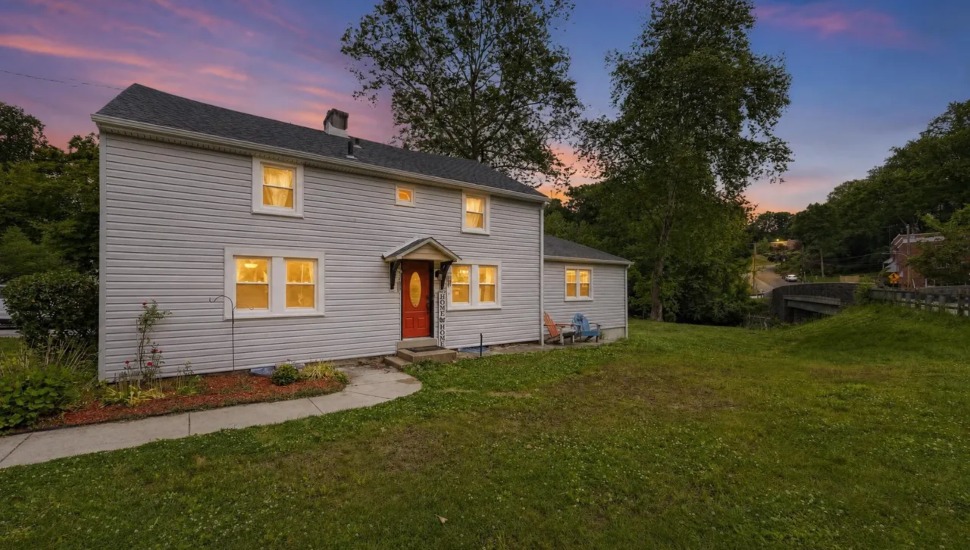 Springfield farmhouse that was once a church and mill hits the market ...
