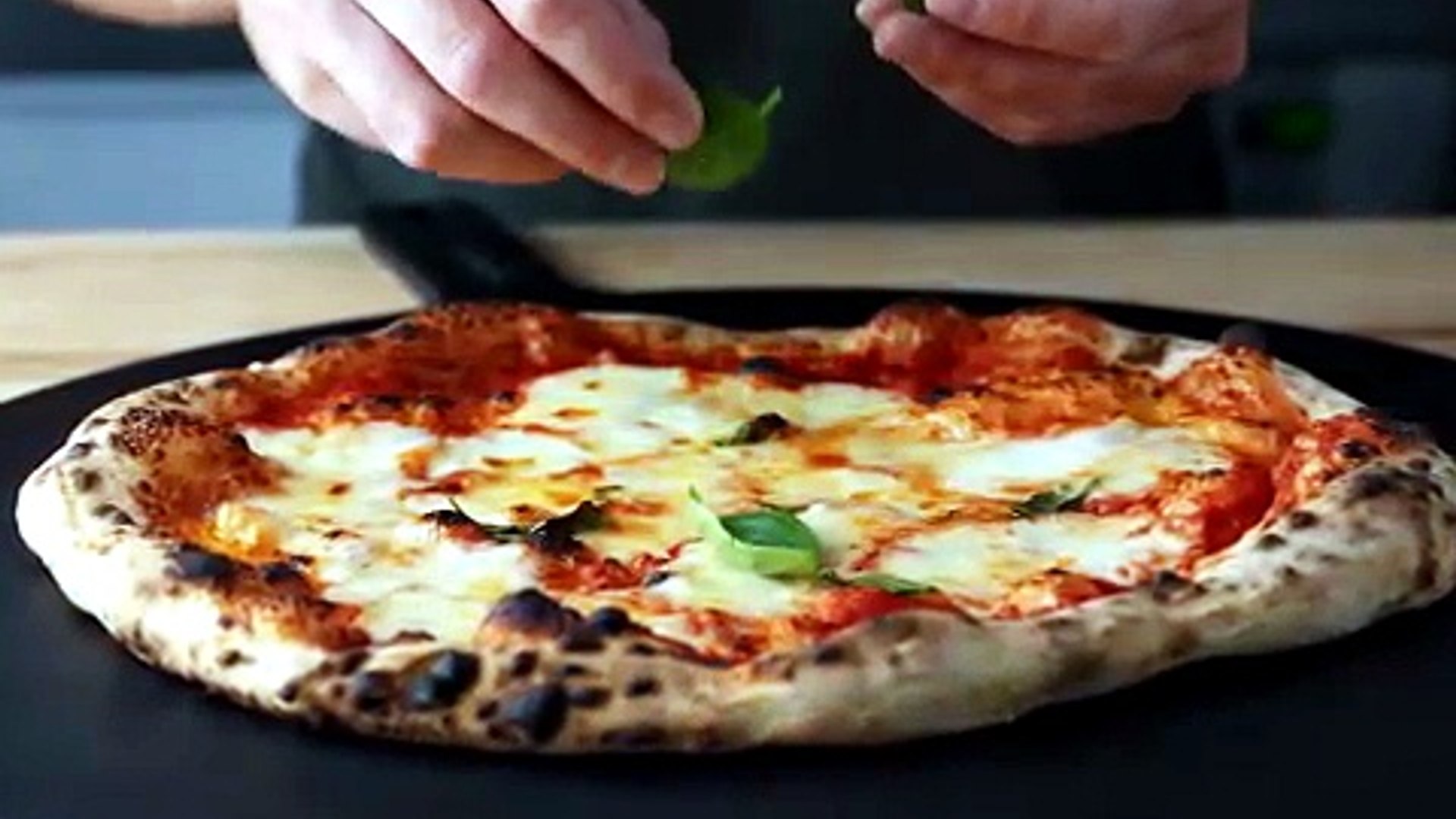 La pizza est ronde