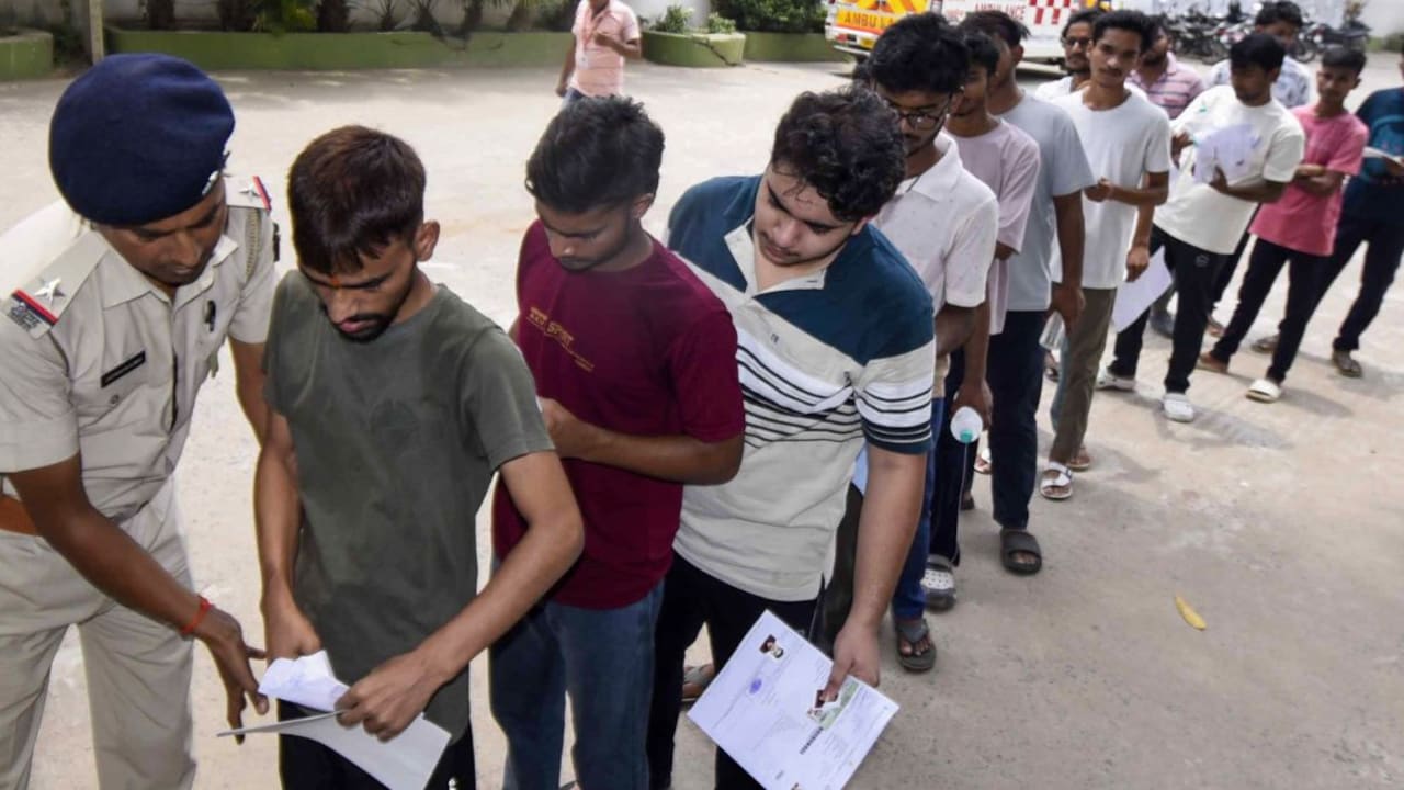 Extremely unfair: Exhausted aspirants return for NEET re-exam