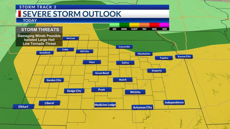 Storm Track 3 forecast: More severe storms expected Sunday evening
