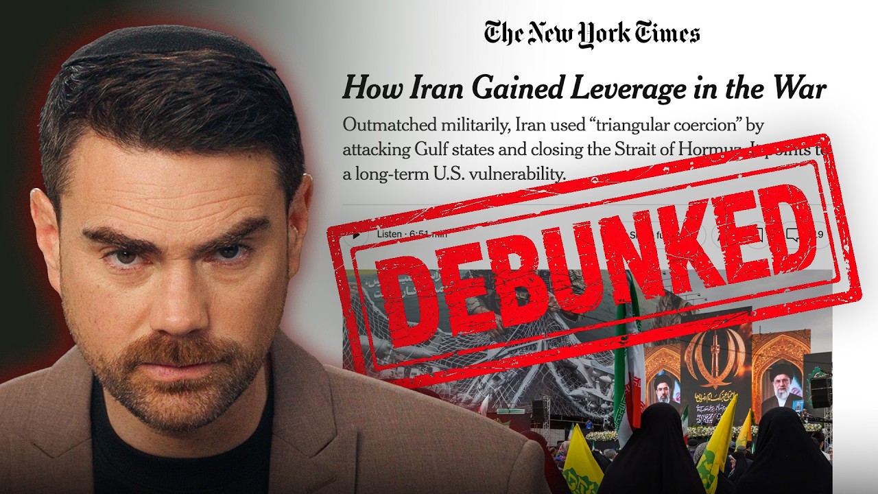 Ben Shapiro debunks media claims about America, Iran, and China