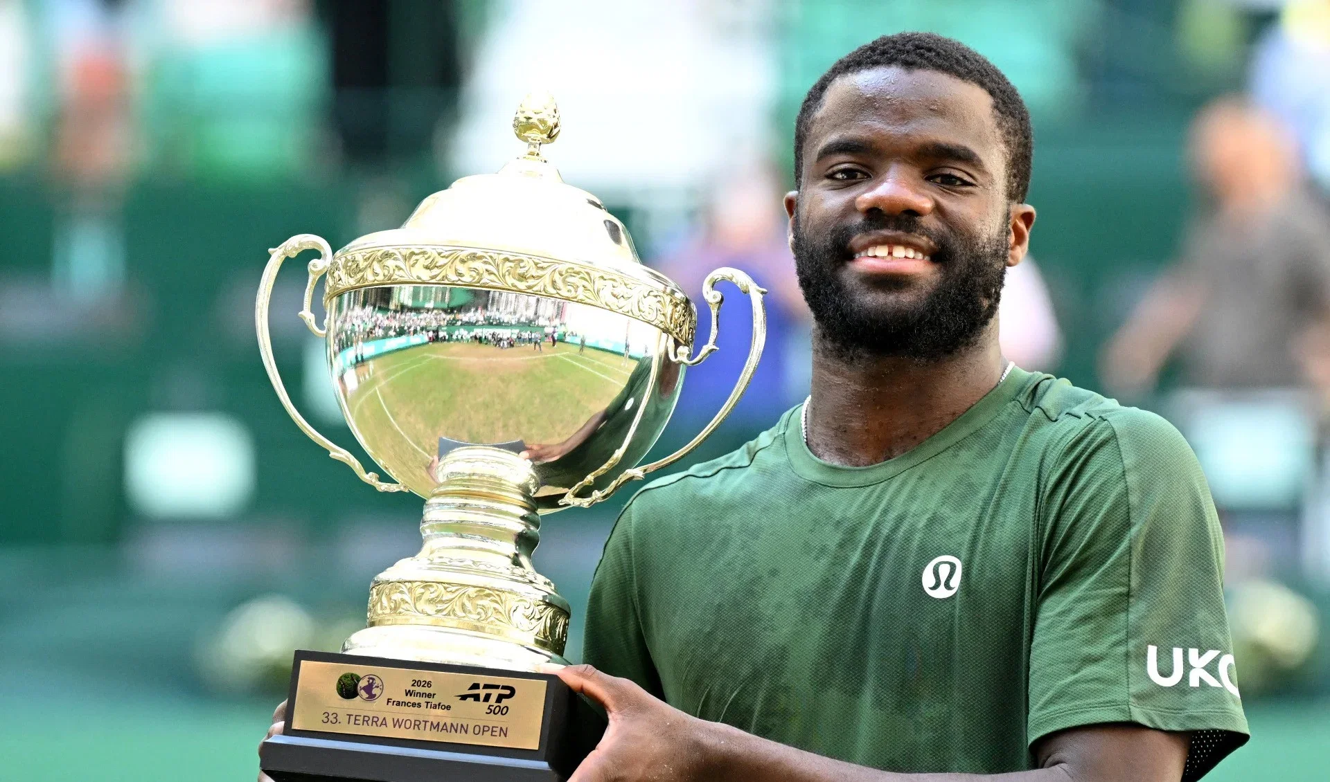 Tiafoe in estasi dopo il titolo a Halle: «Continuiamo a raggiungere ...