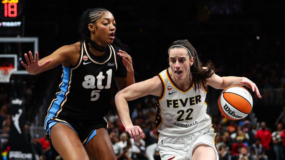 Caitlin Clark and Angel Reese exchange words again as Atlanta Dream ...