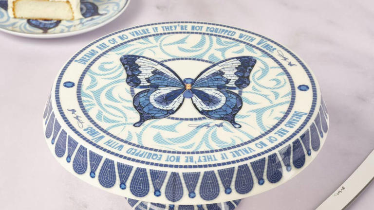 Dolly Parton's jeweled mosaic cake stand at Walmart: Now just $42 for ...