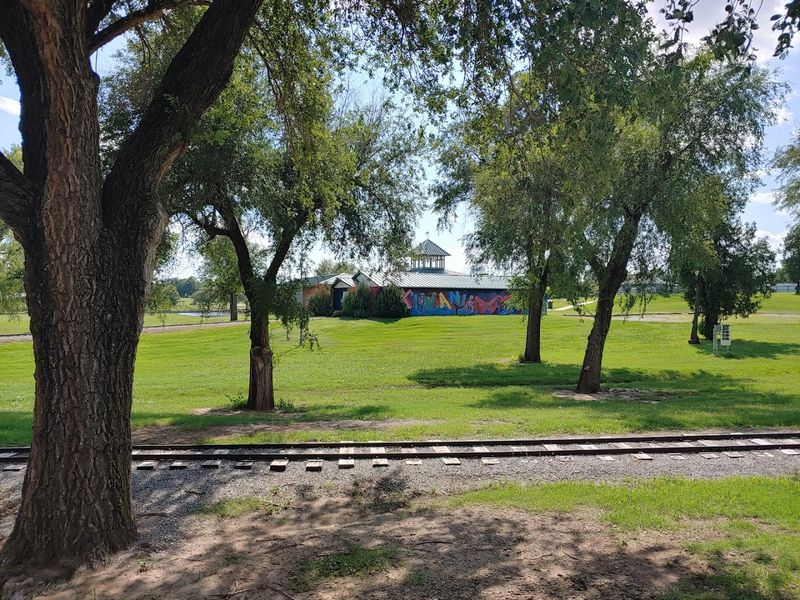 This Oklahoma park has a ferris wheel, mini train, and paddle boats ...