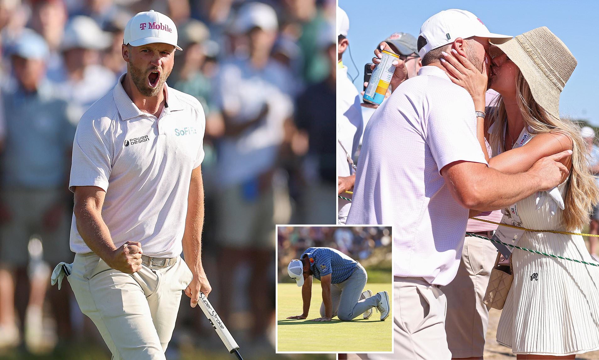Wyndham Clark withstands brutal crowd and final day struggles to cling ...
