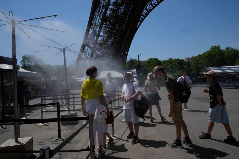 France restricts public drinking and outdoor sports as heat wave bakes ...