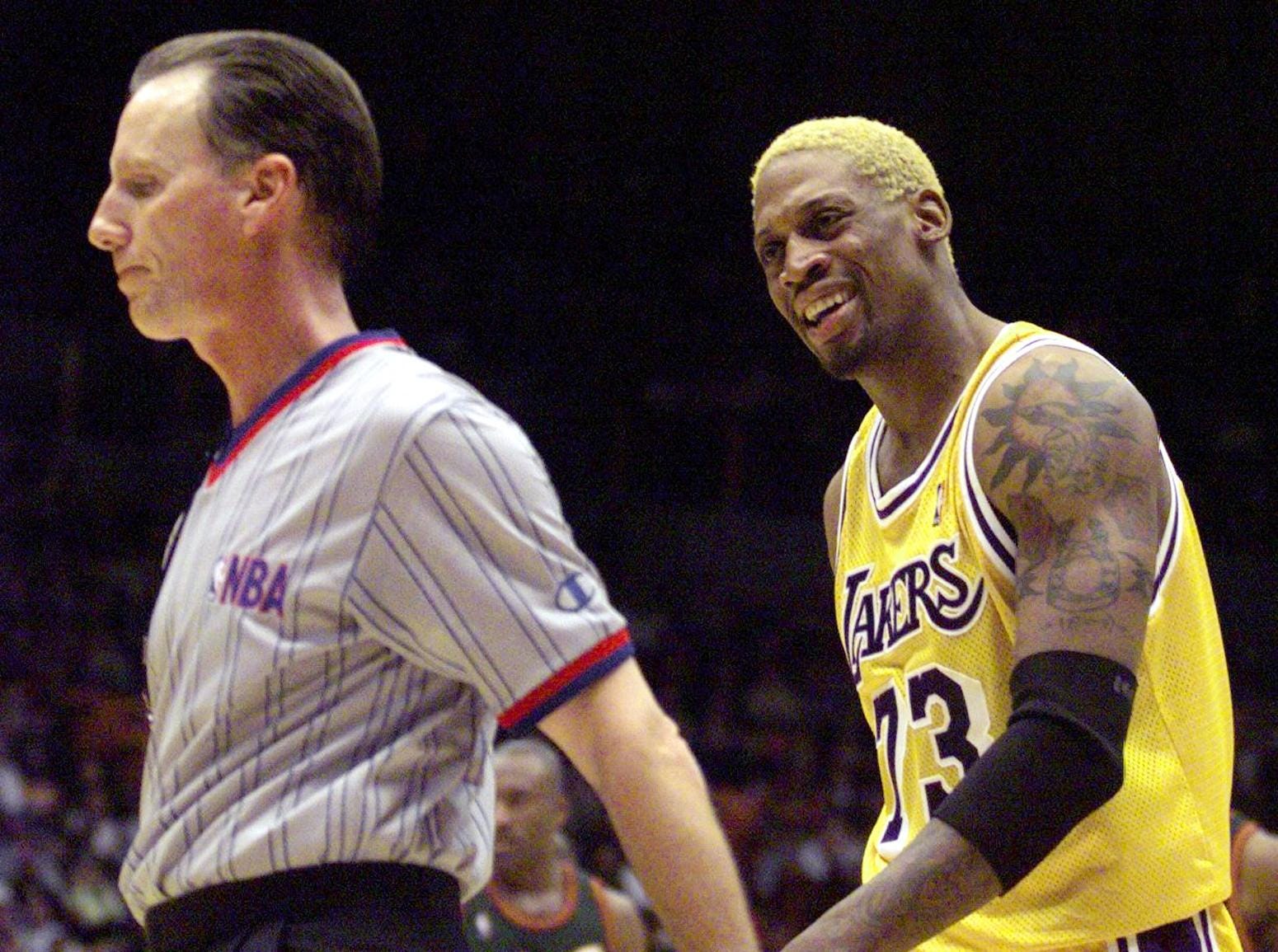 Lakers jersey history No. 73 — Dennis Rodman