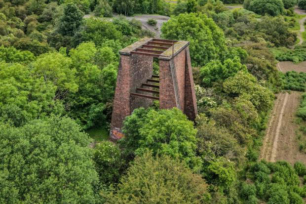 An epitaph to Durham's mining industry lost among the scrubland
