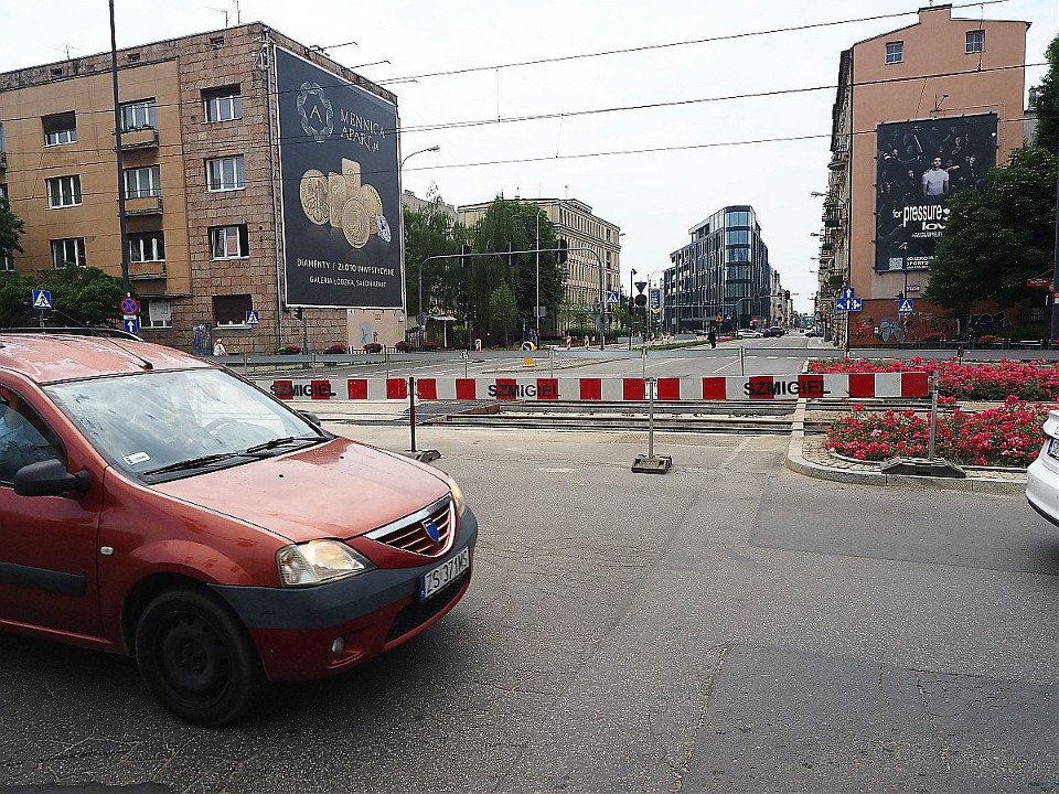 Weekendowe utrudnienia w centrum Łodzi. Ruszył remont torowiska na ...