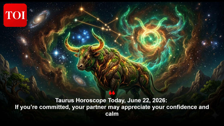 Taurus horoscope today, June 22, 2026: If you’re committed, your ...