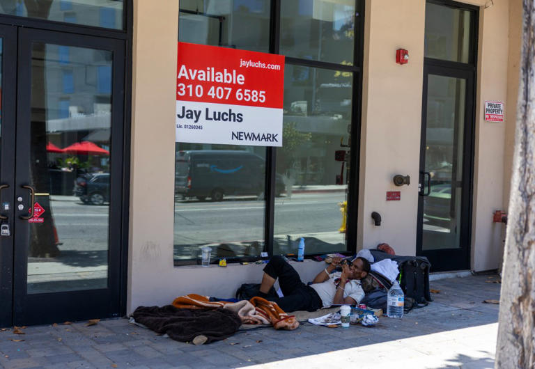 Los Angeles’ Sunset Strip is now on struggle street. The Post walked it ...