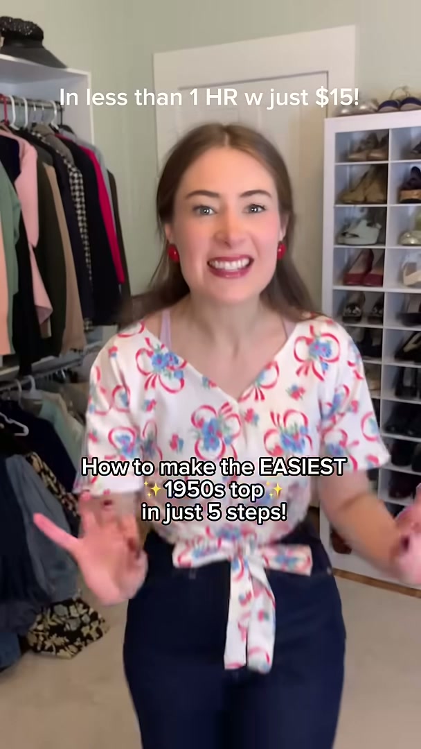 This is just what worked for me! #vintagesewing #sewing #1950sfashion