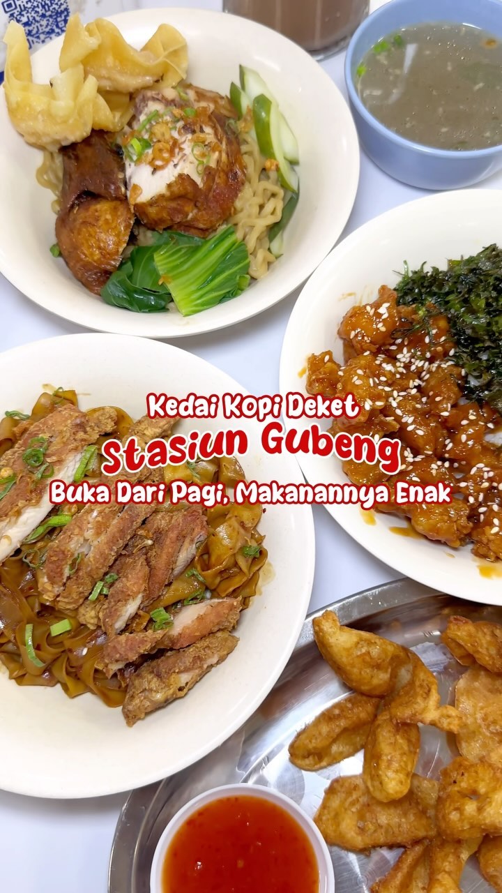 Kopitiam modern minimalis dengan sentuhan China