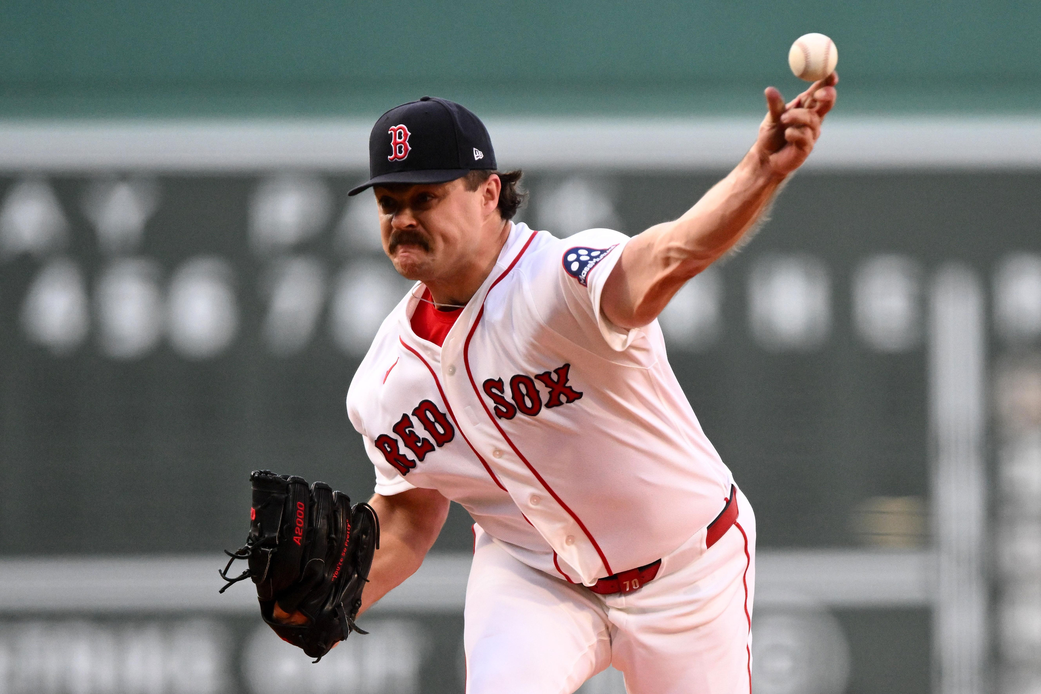 Red Sox go for third sweep of season behind Payton Tolle