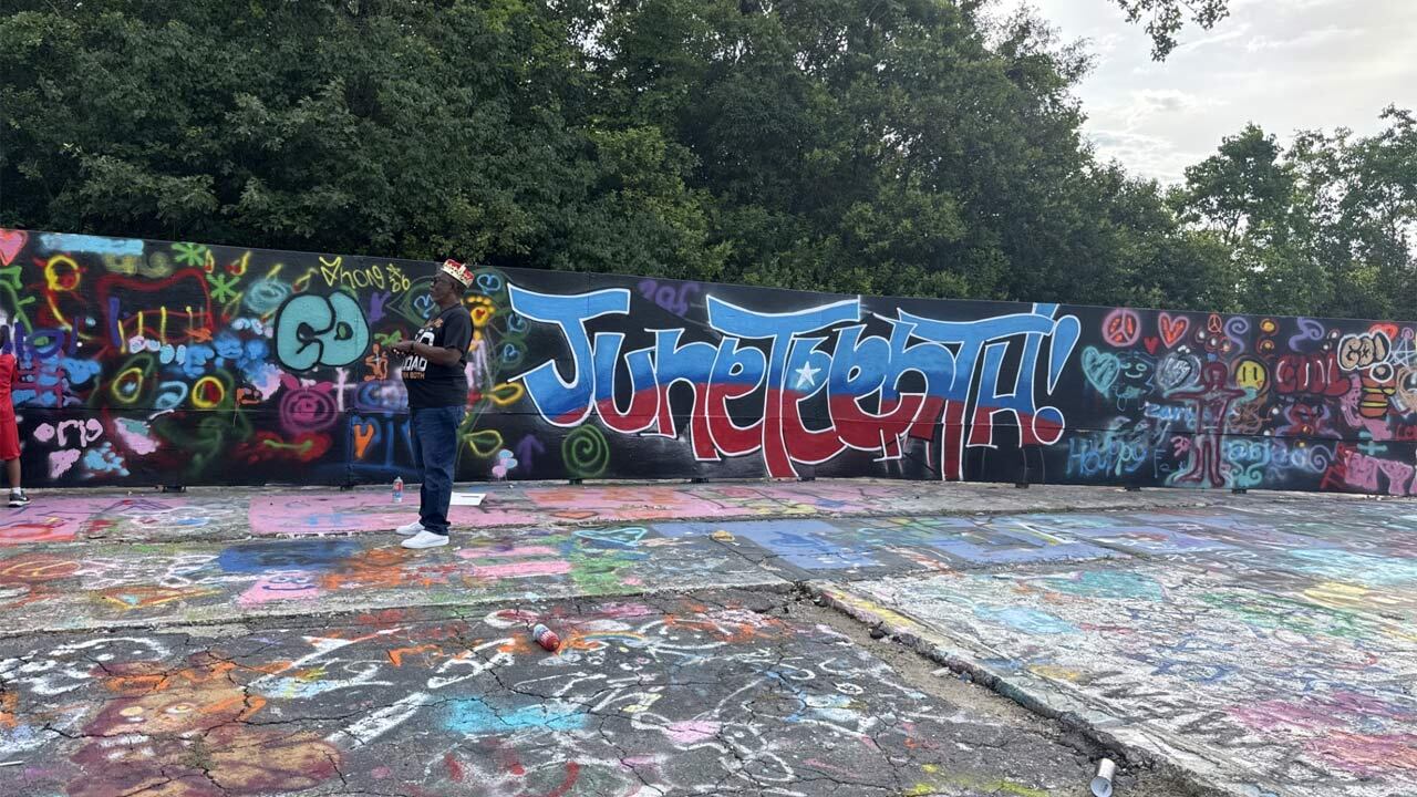 Juneteenth community mural experience honors freedom, resilience, art