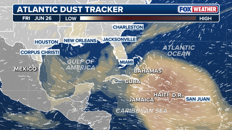Saharan dust settles over hurricane breeding grounds. Here's what it ...