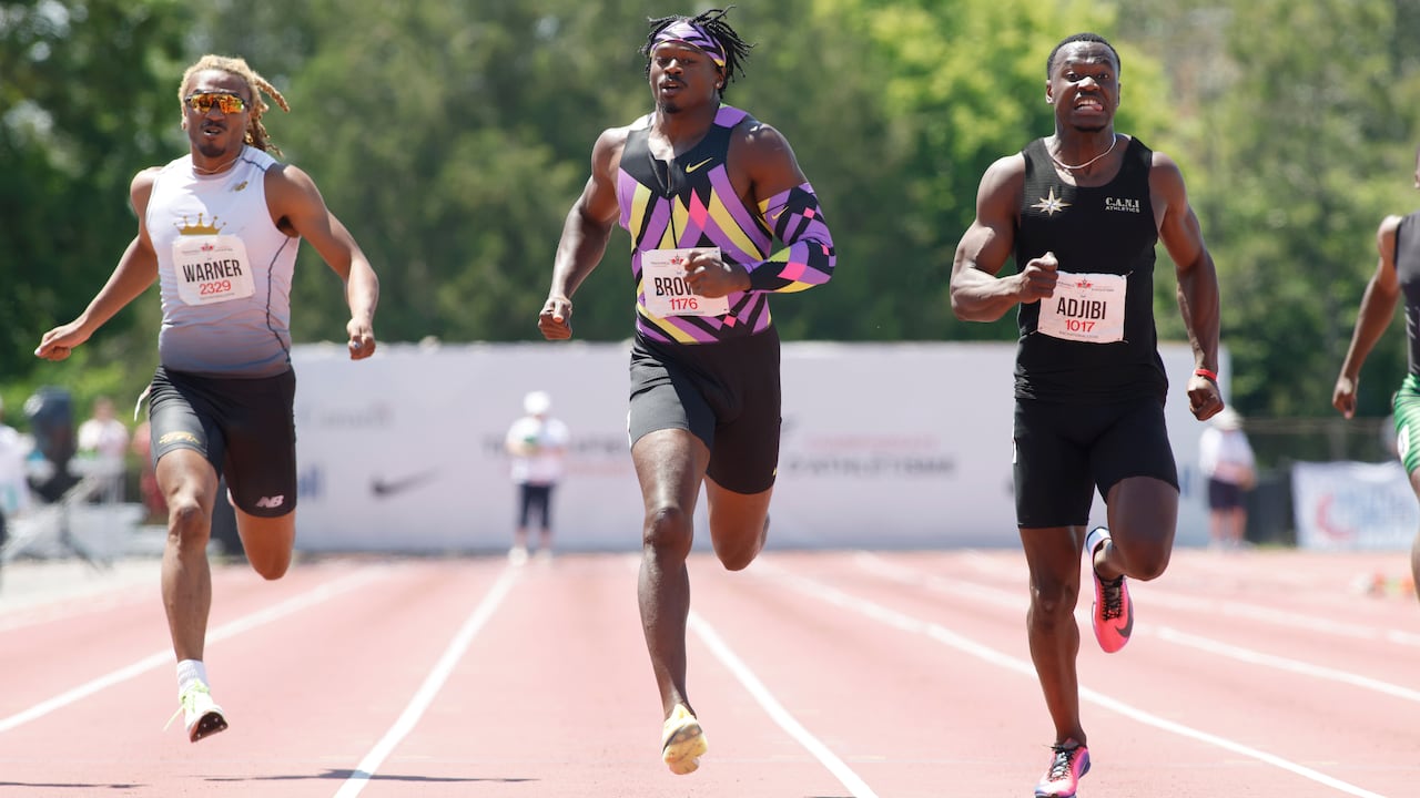 Aaron Brown claims 13th national title on Father's Day