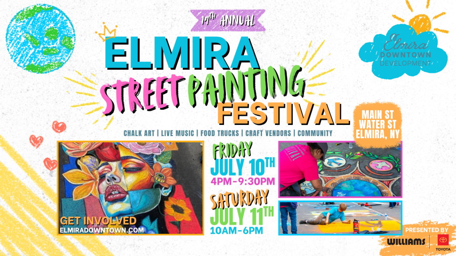 Elmira Street Painting Festival returns for its 19th year