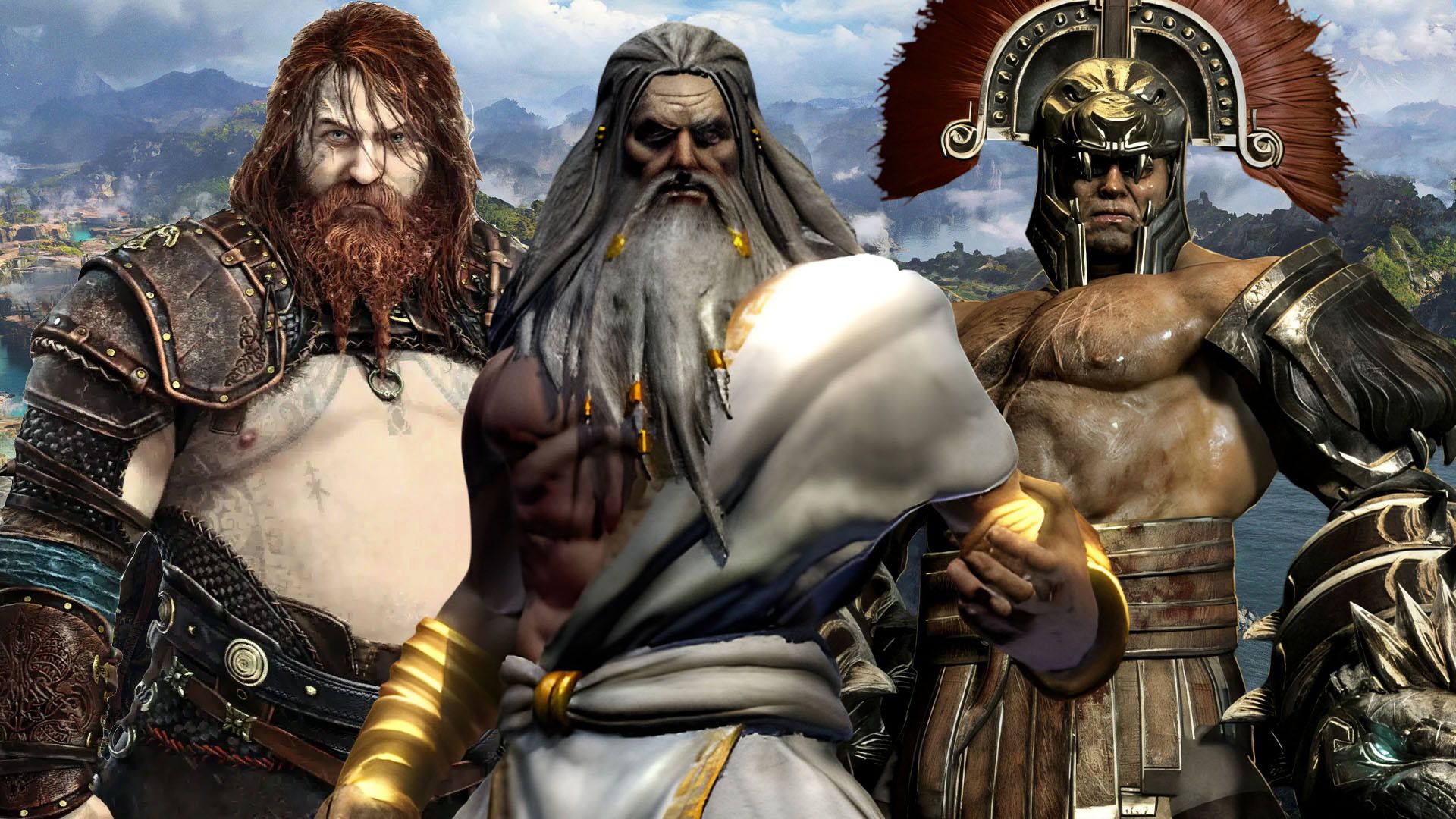 Gods far stronger than Kratos in God of War