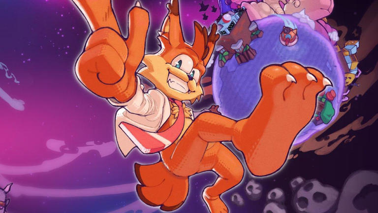 Análisis y rendimiento de Bubsy 4D en Steam Deck