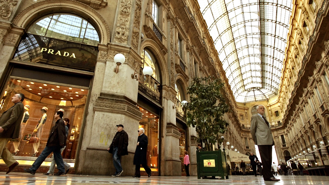 Prada revitalizes Milan's historic Galleria