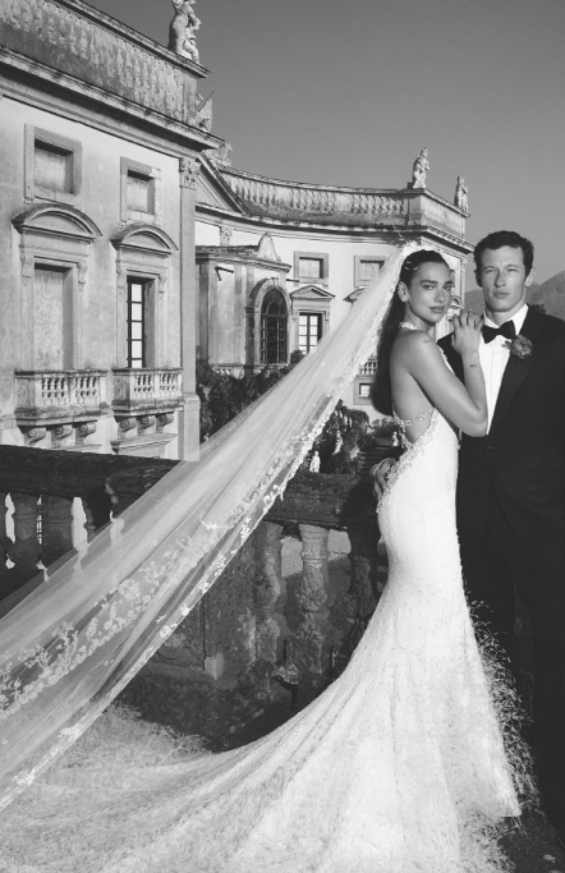 Dua Lipa shares first photos from lavish Sicily wedding celebration