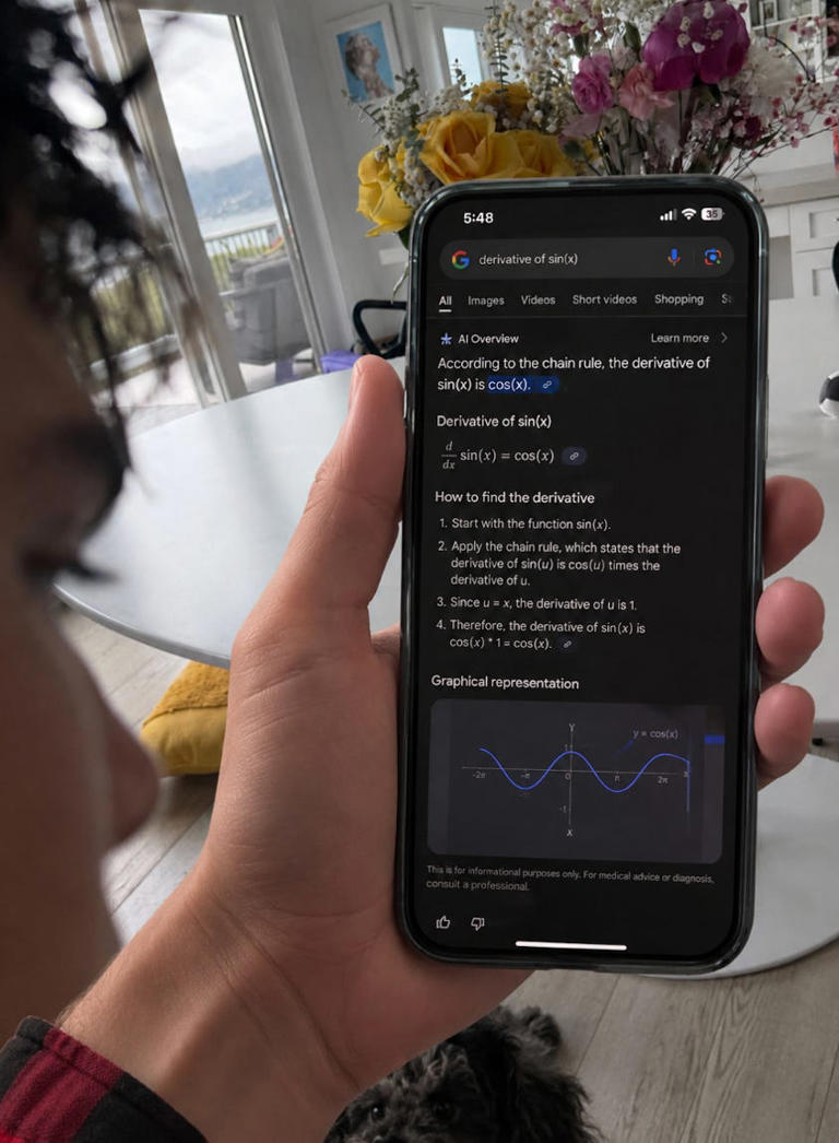 My teenage son is using AI to do his math homework. I'm now helping his ...