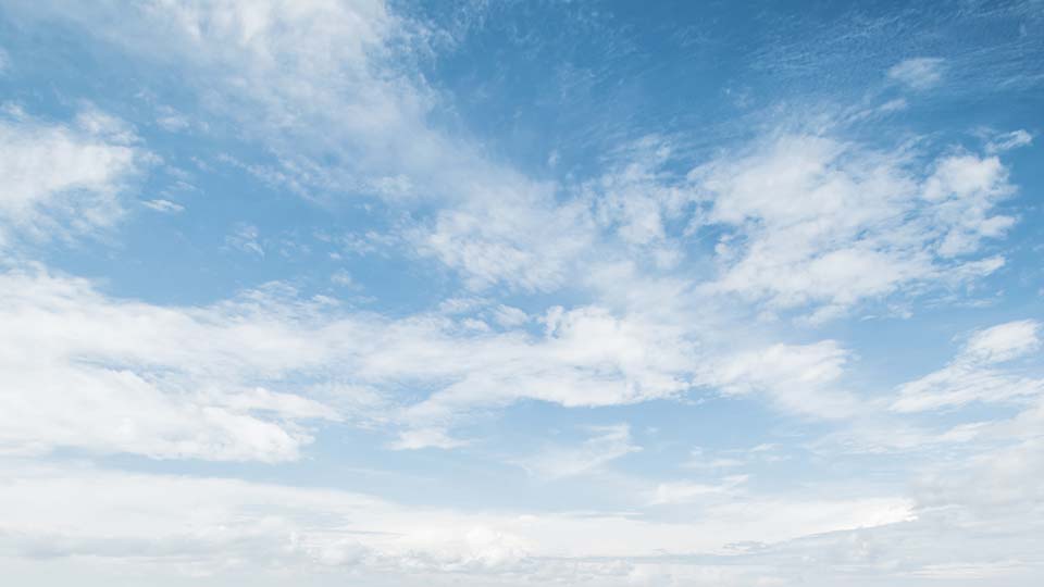 Increasing clouds today and a little warmer