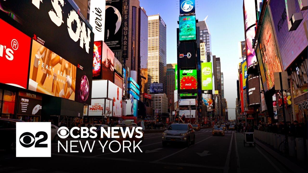 Yoga in Times Square offered in celebration of summer solstice
