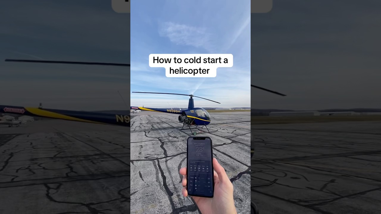 Cold starting an old helicopter—will it work?