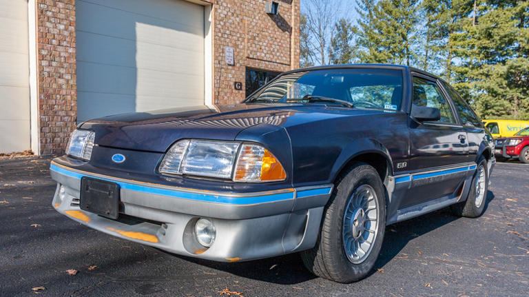 What years did Ford make the Fox Body Mustang and what's one worth today?