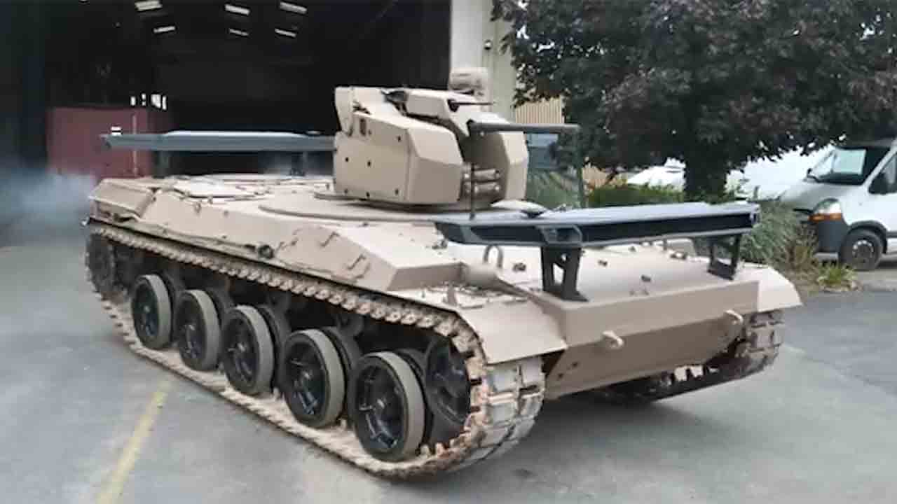 France presents unmanned version of the AMX-30 tank