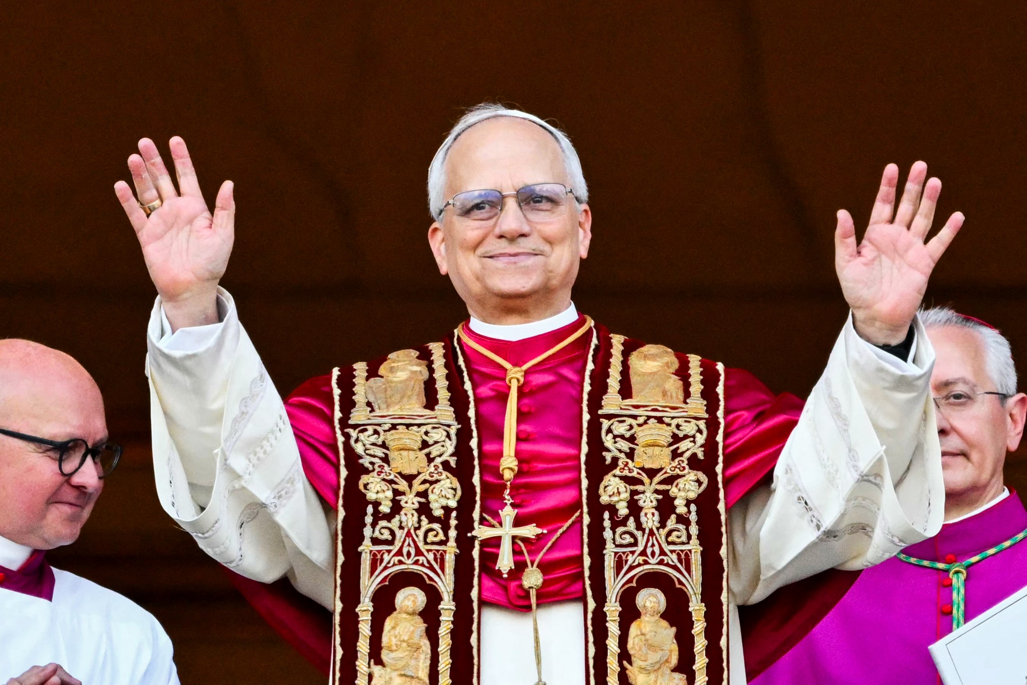 Pope Leo praises migrant saint amid Trump policy clash