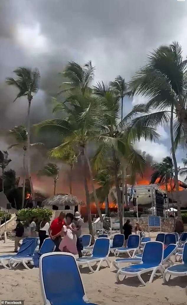 Tourists at luxury resort are now stranded after fire that killed ...