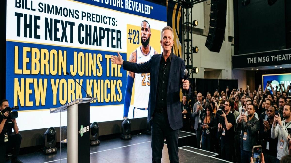 Bill Simmons Says Hed Bet My Life on LeBron James Joining the Warriors