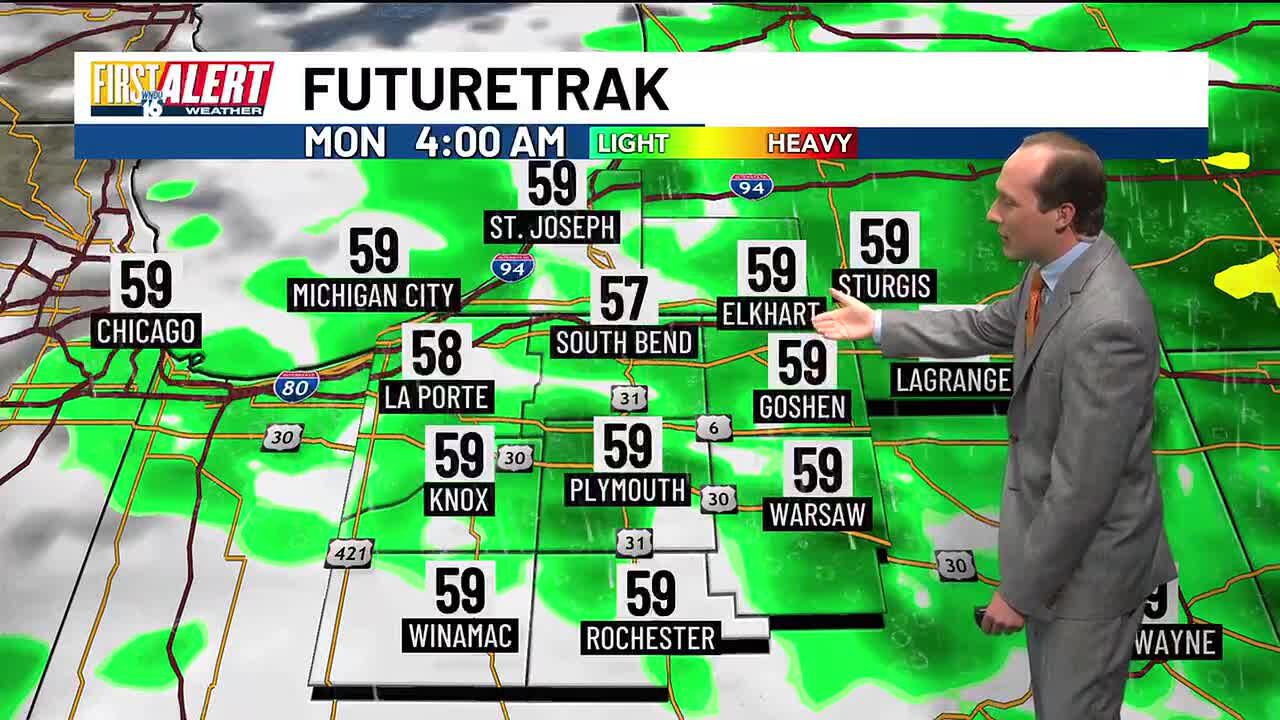 First Alert Weather: Soaking rain showers