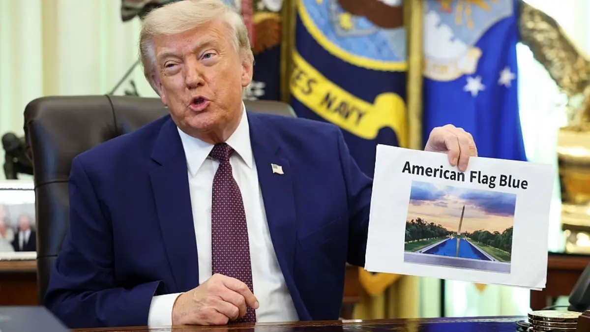 ‘We all saw it’: Trump has a meltdown as his dream reflecting pool ...