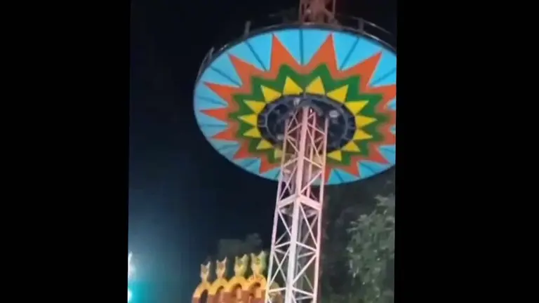 Four injured after fair ride collapses at Phillaur religious gathering